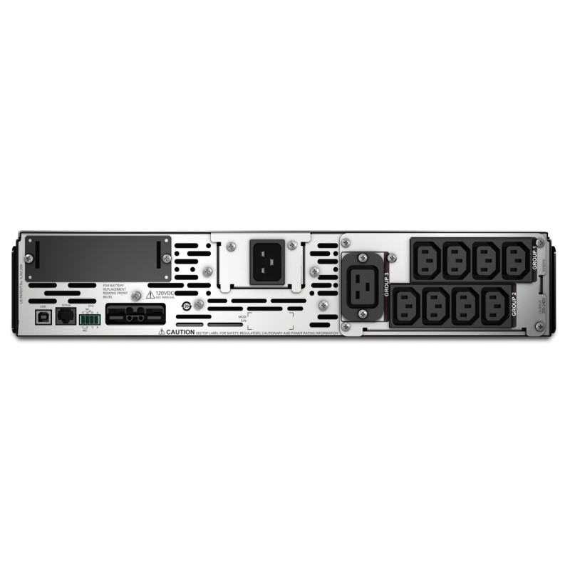APC Smart-UPS X SMX2200RMHV2U - 2200VA, 8x C13 + 1x C19 outlet, USB ...