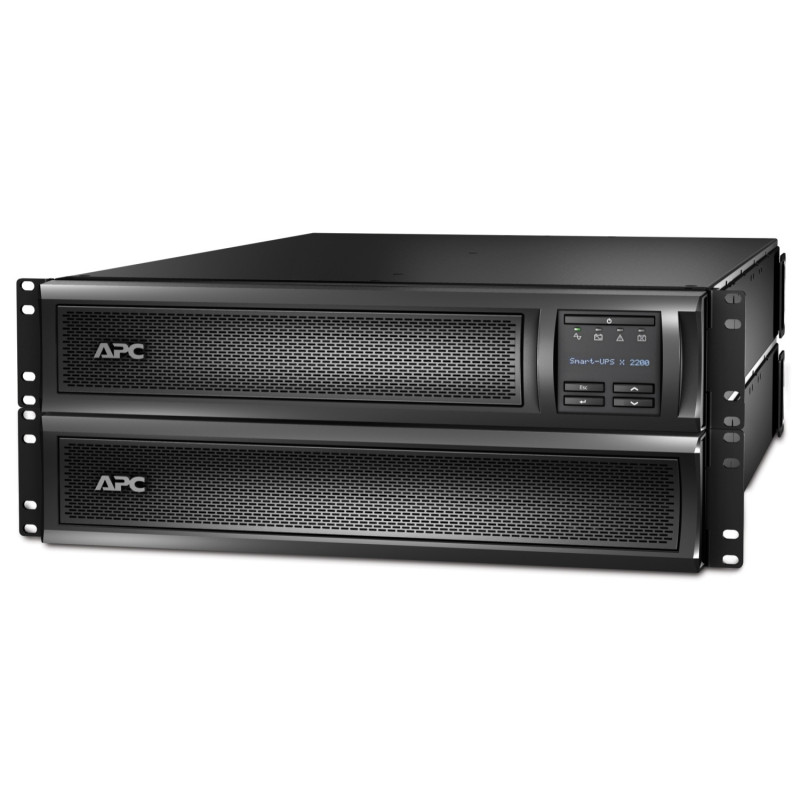 APC Smart-UPS X SMX2200RMHV2U - 2200VA, 8x C13 + 1x C19 outlet, USB ...